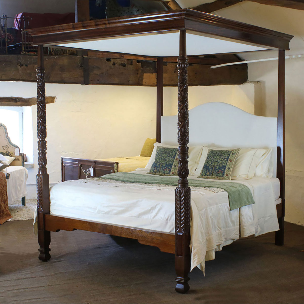 Bespoke Wooden Four Poster Bed - King, Superking and Emperor Sizes